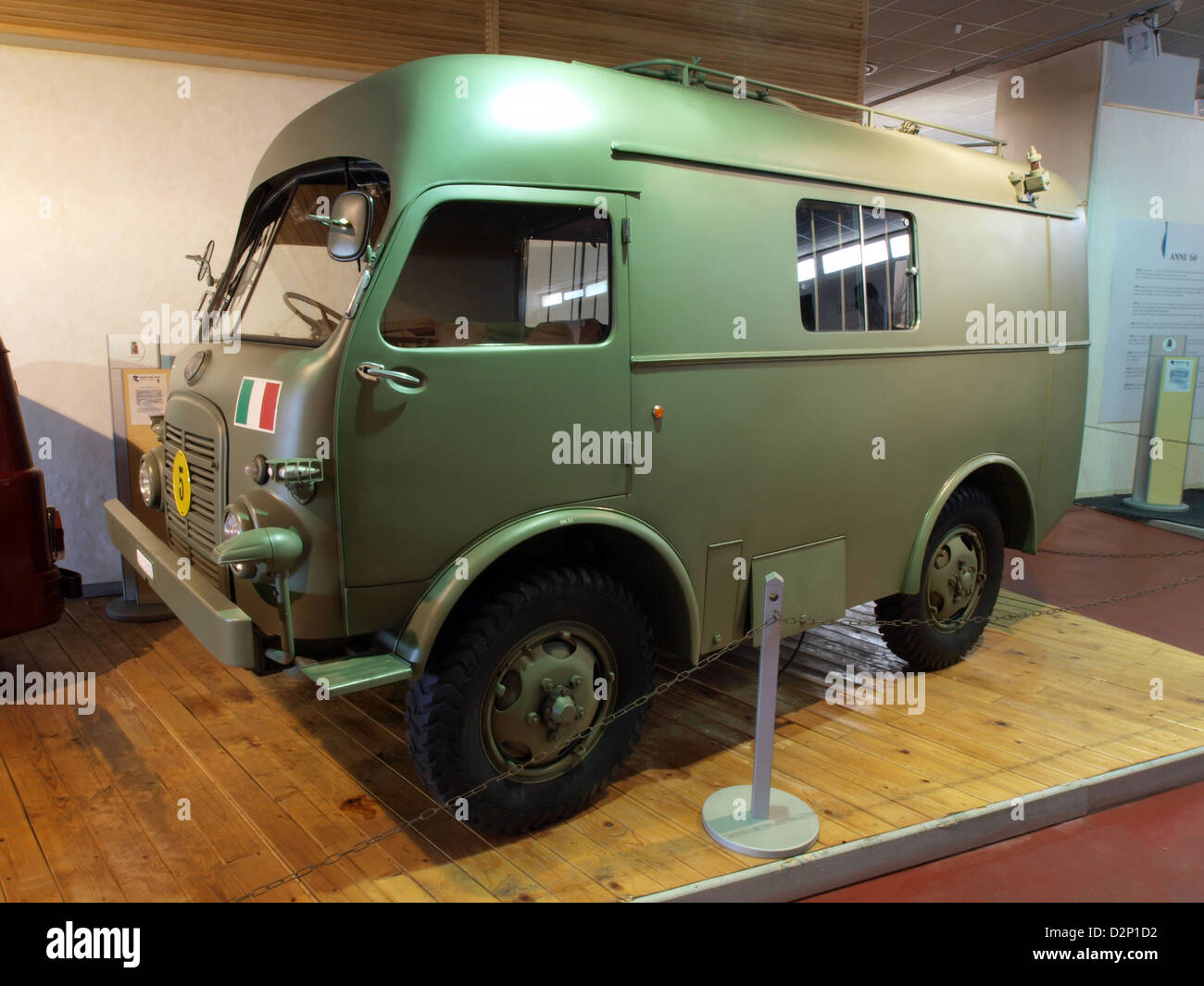 An Italian police car manufactured by OM Officine Meccaniche is known ...