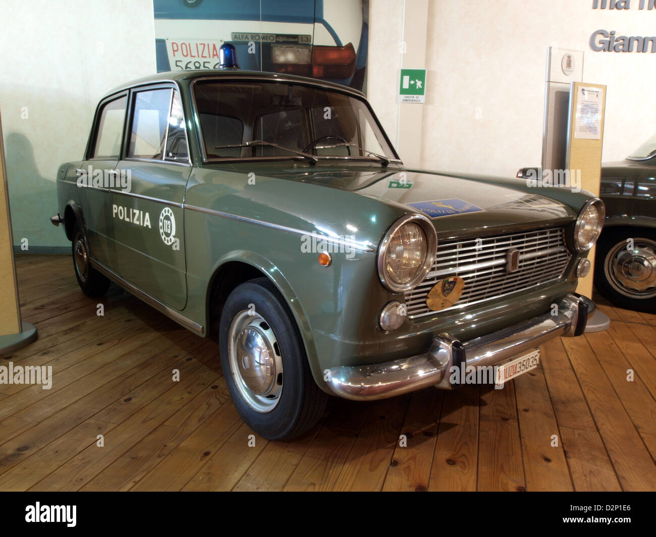 The Italian police car, often a Fiat model, is a key vehicle used by ...