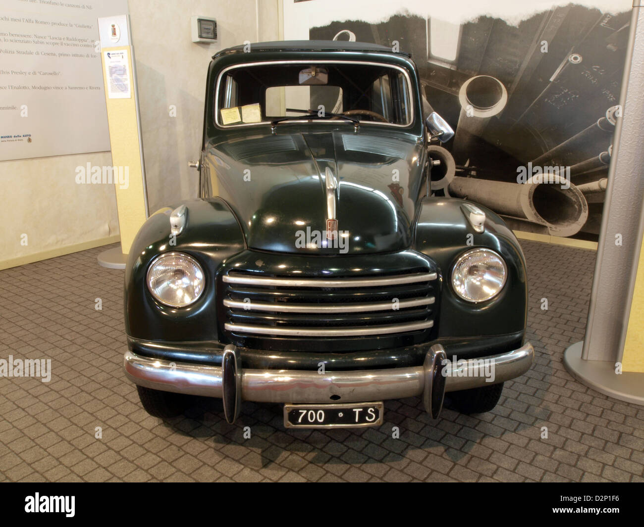 The FIAT 700 TS is an Italian police car used by law enforcement. It is ...