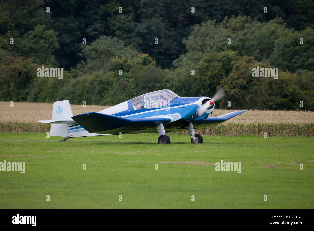 Jodel D120A Paris-Nice G-BYBE taxiing along runway at Breighton ...