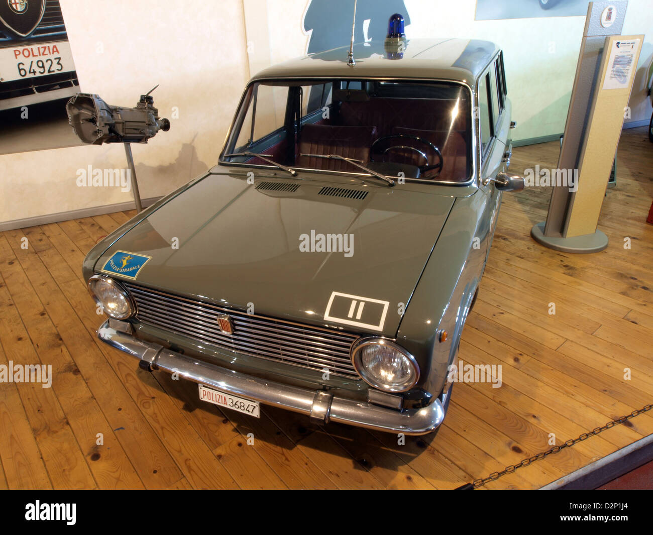 Italian police car fiat polizia hi-res stock photography and images - Alamy