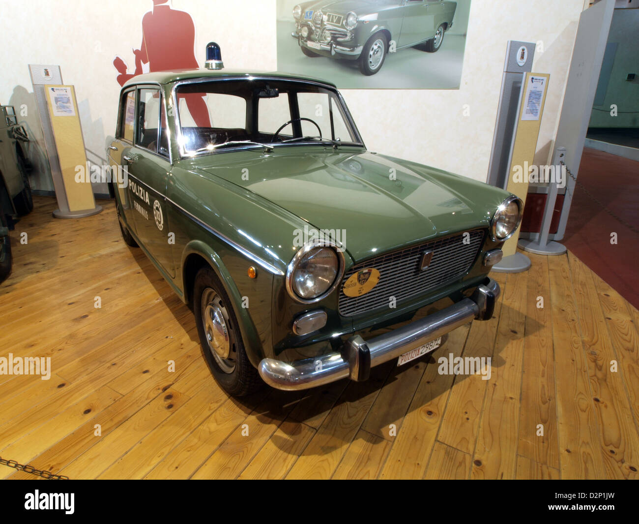 The FIAT police car is used by law enforcement agencies in Italy, known ...