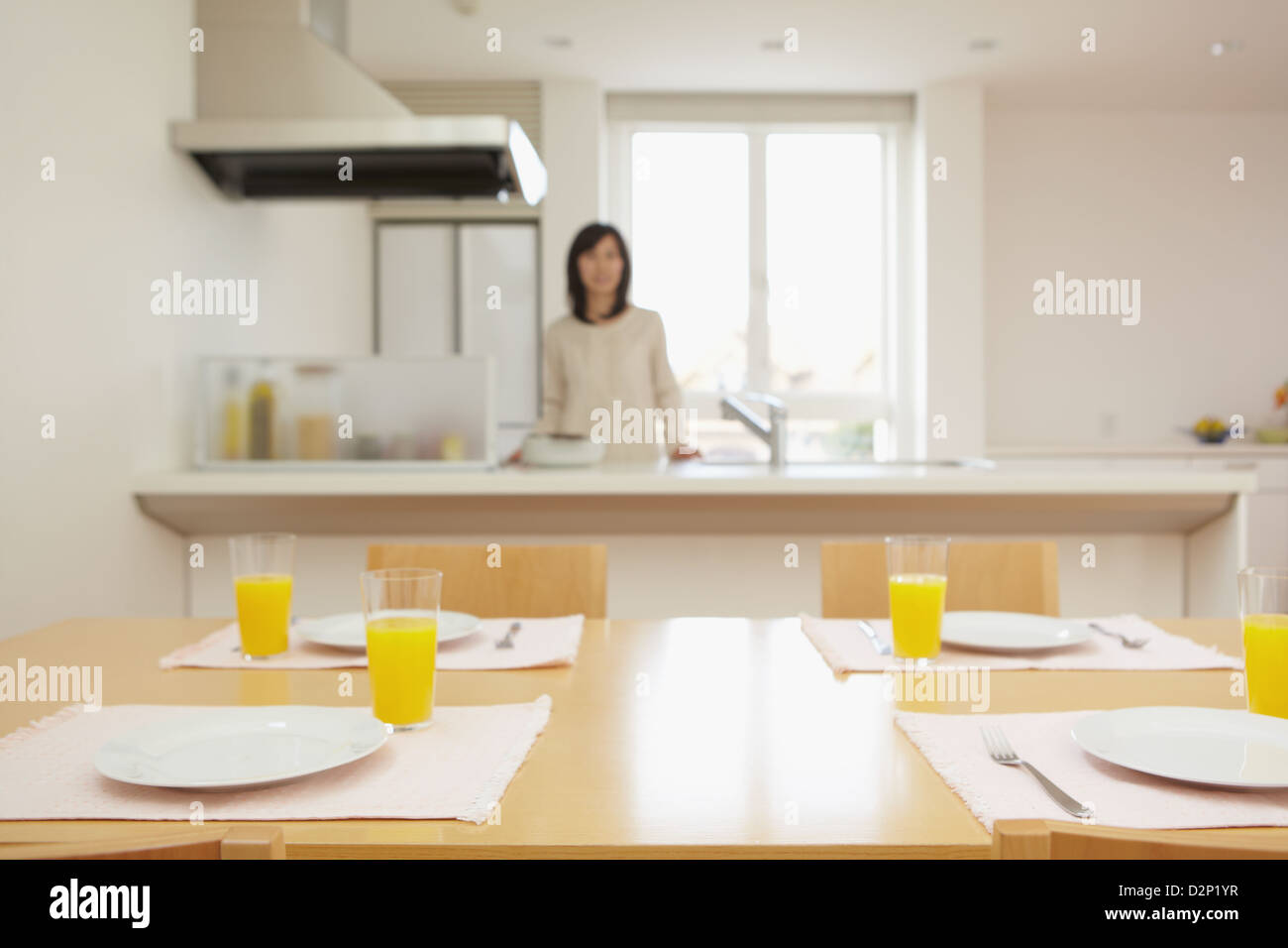 Eat in kitchen Stock Photo - Alamy
