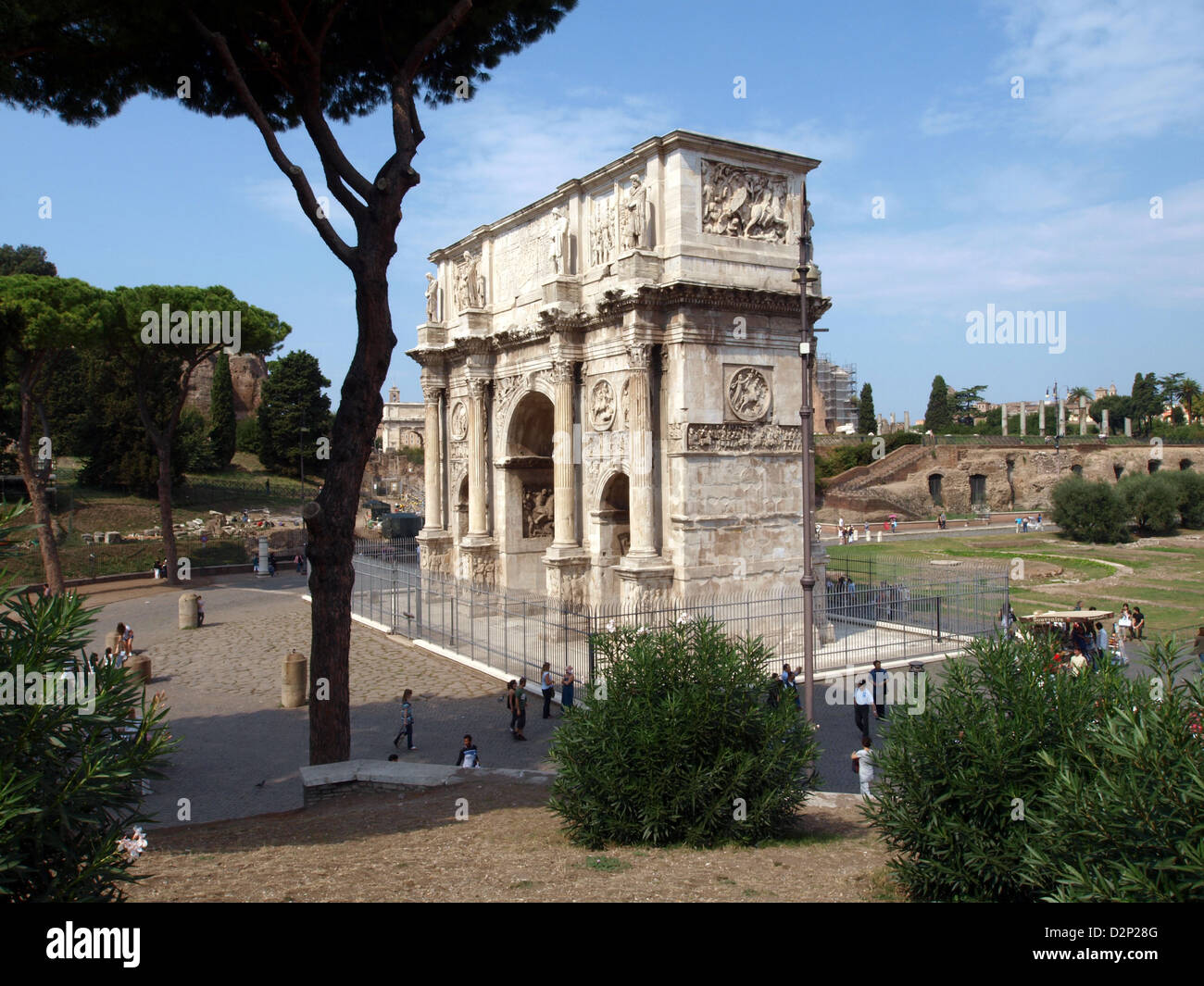 Triumphal arches of rome hi-res stock photography and images - Alamy