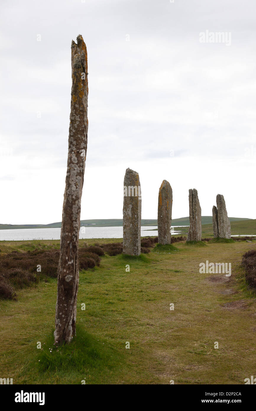 The Ring of Brodgar is a Neolithic henge and stone circle on Mainland ...