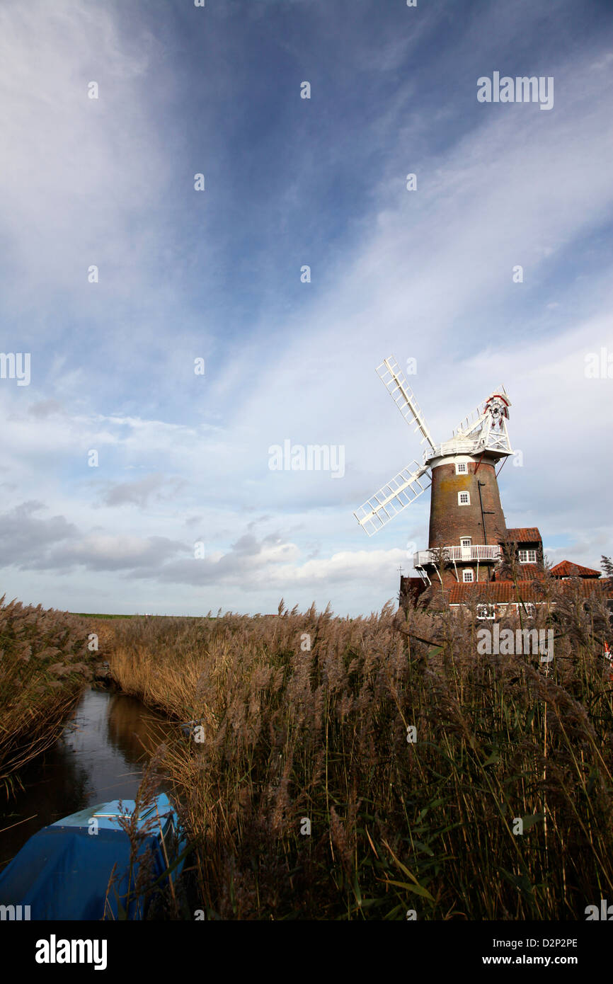 Big skies and Marshes dominate the Norfolk landscape near the north ...