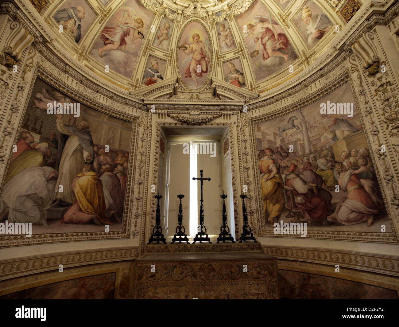 The Pigna is a large bronze sculpture located in the Vatican Museums ...