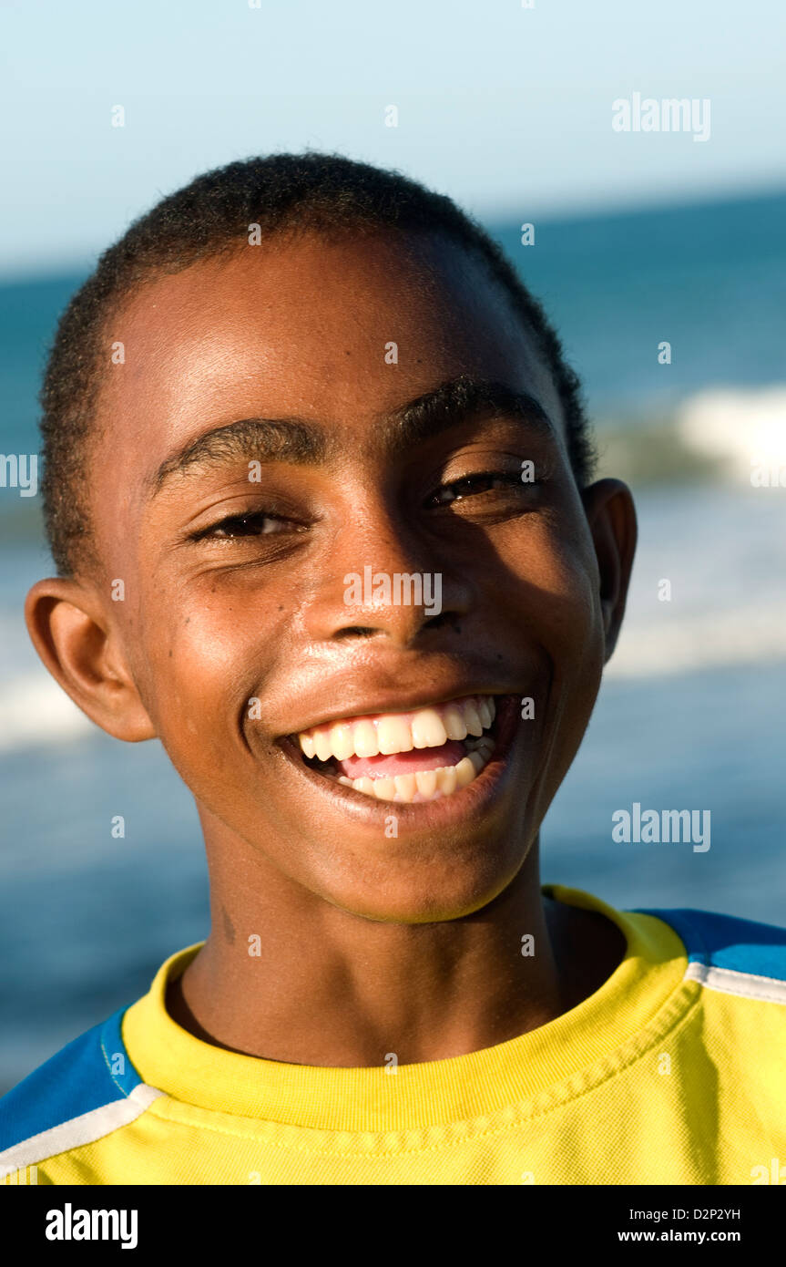 boy in sambava, madagascar Stock Photo - Alamy