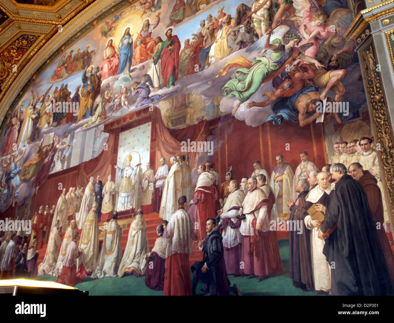 The Pigna, a large bronze pinecone statue, is located in the Vatican ...