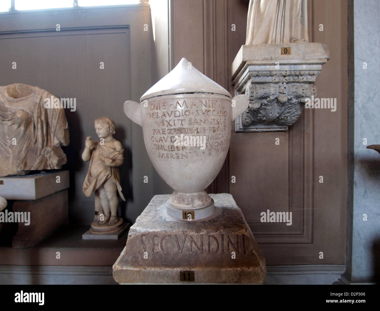 The Pigna is a prominent sculpture located at the Vatican Museums in ...