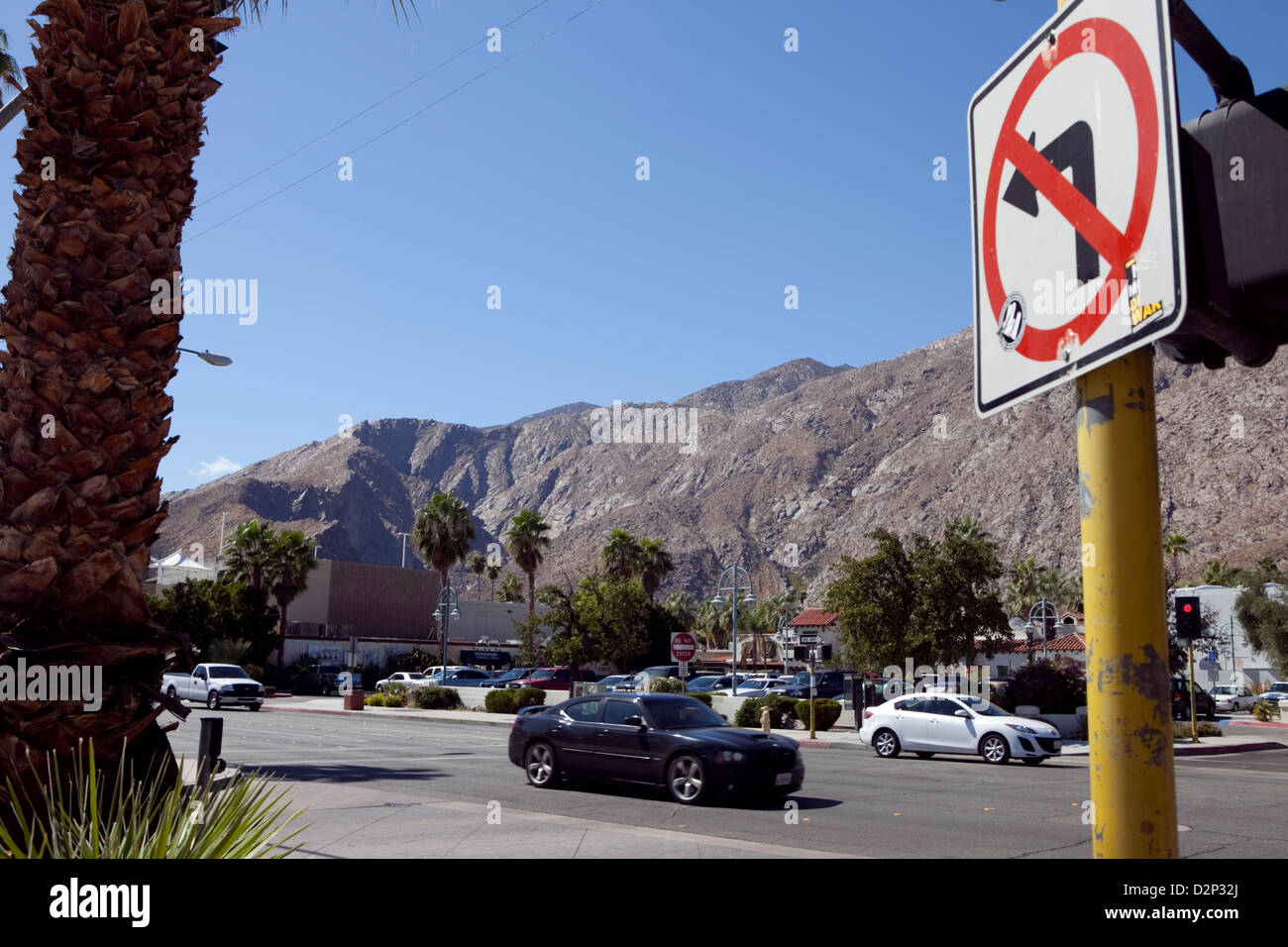 No Turn Road Signs Usa Stock Photos & No Turn Road Signs Usa Stock ...