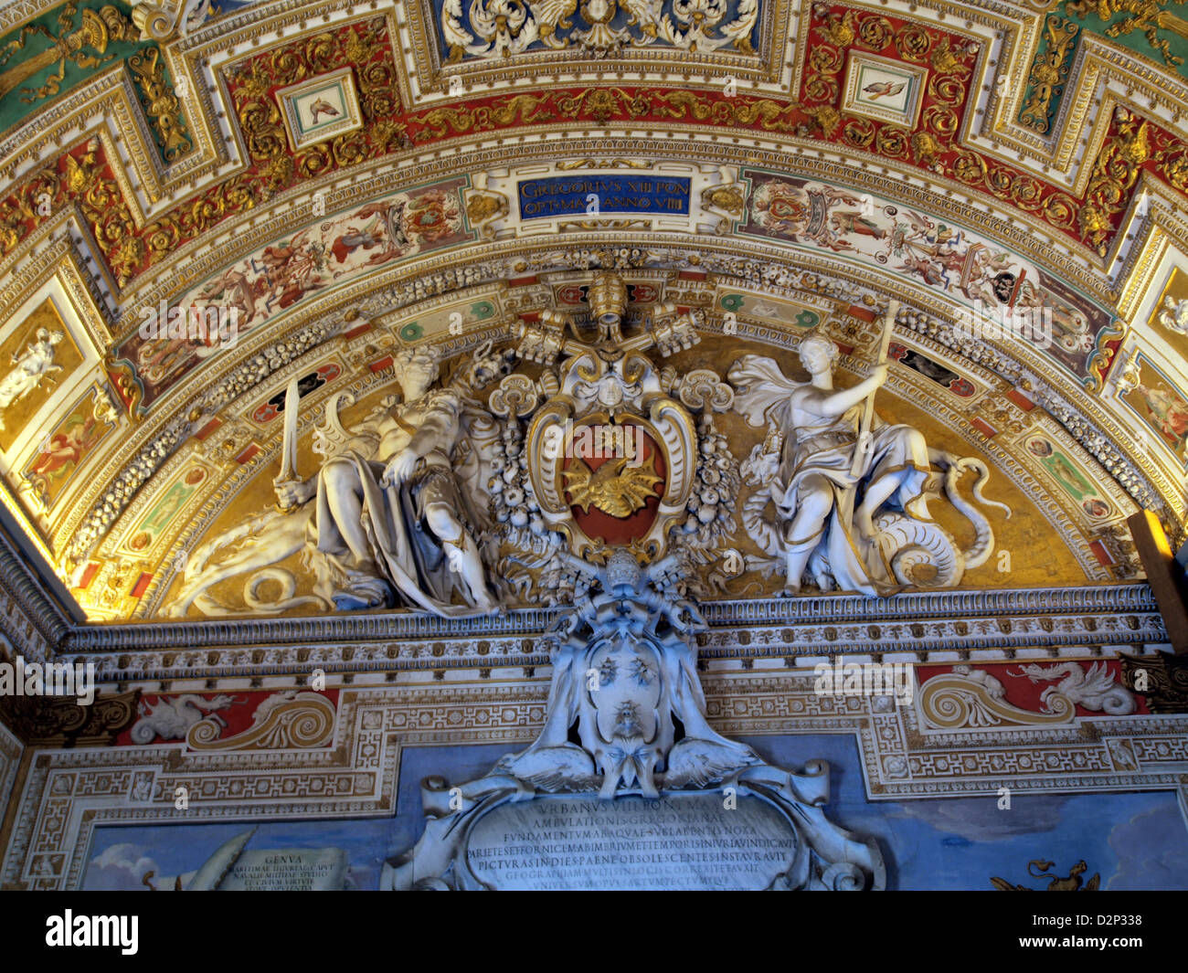 The Pigna is a large bronze pinecone sculpture located in the Vatican ...