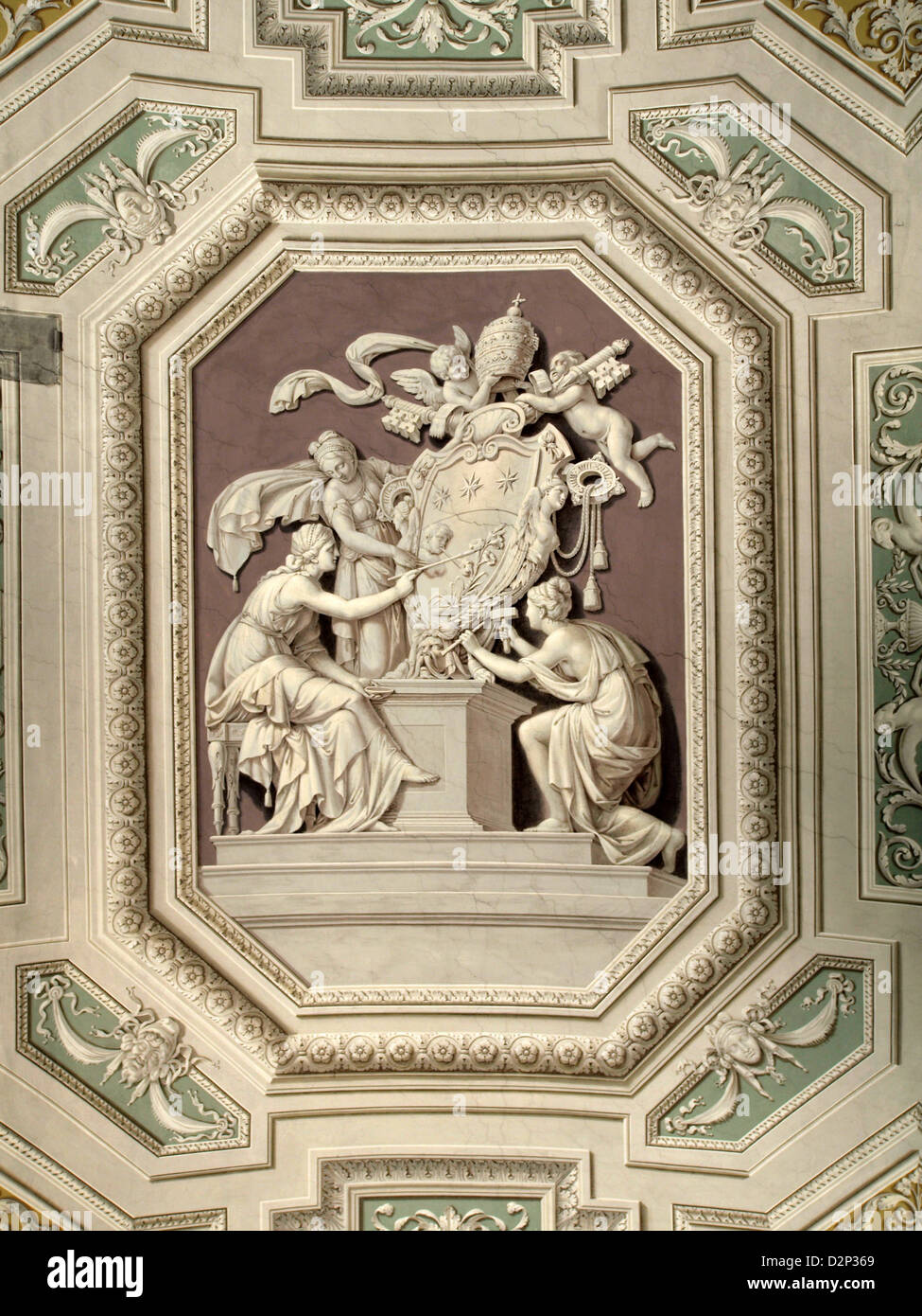 The Pigna at the Vatican Museum is a large, ancient bronze pinecone ...