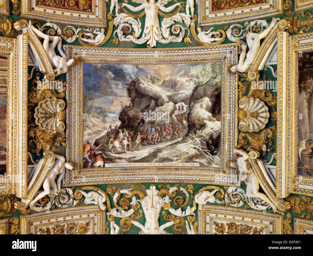 The Vatican Museum houses the Pigna, a famous bronze sculpture located ...