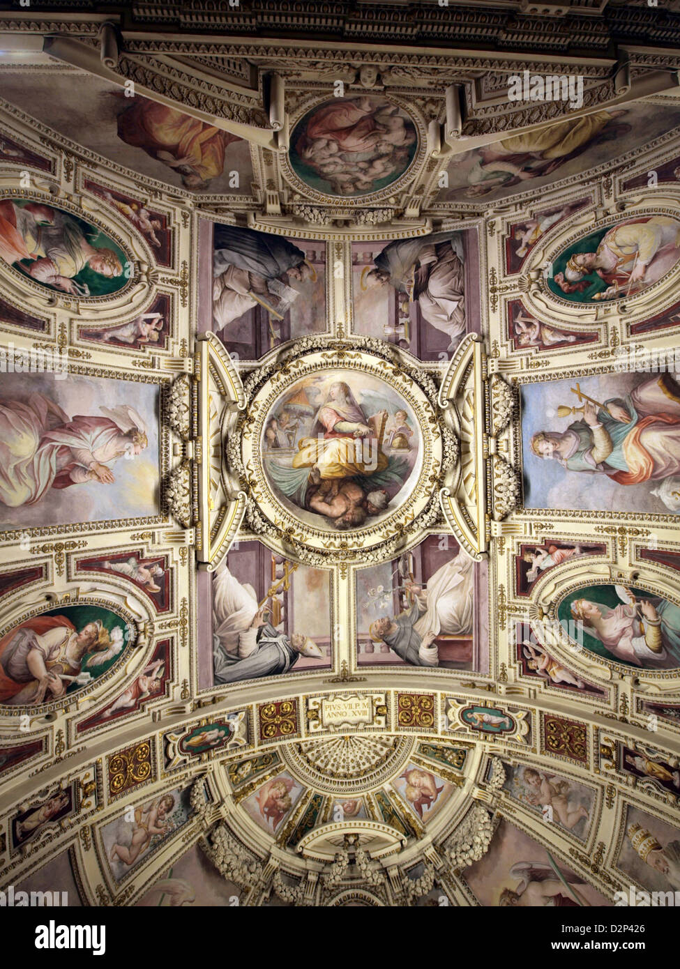 The Pigna is a large bronze pine cone located in the Vatican Museum's ...