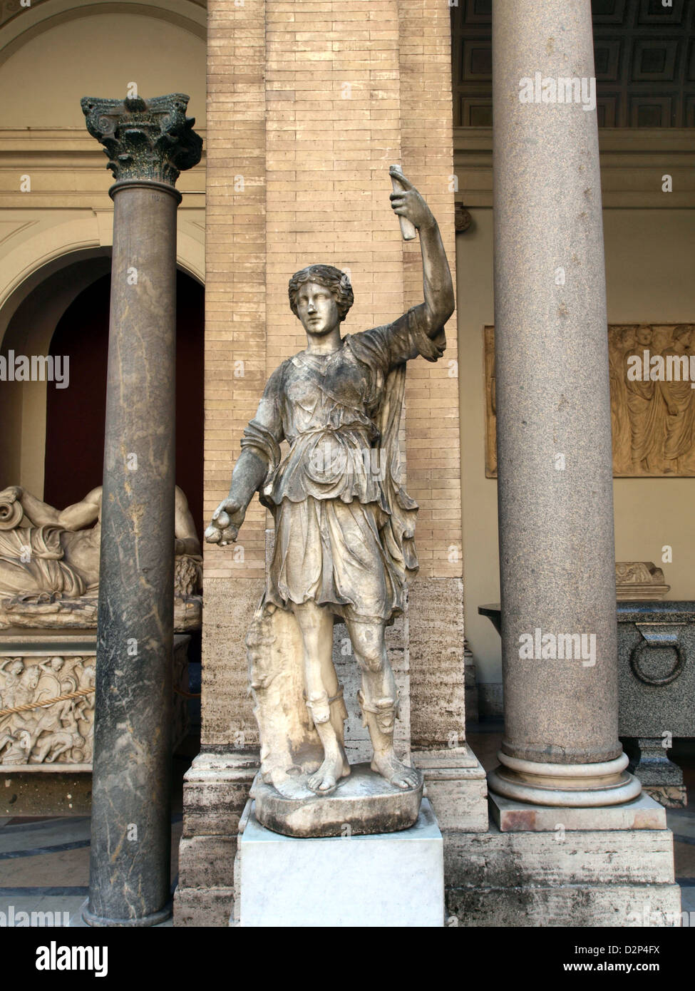The Pigna, located in the Vatican Museums, is a large bronze pinecone ...