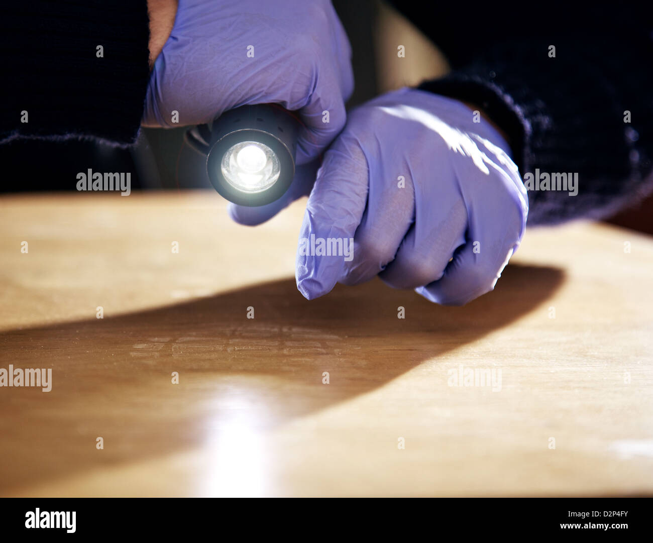 Police searching crime scene evidence hi-res stock photography and ...