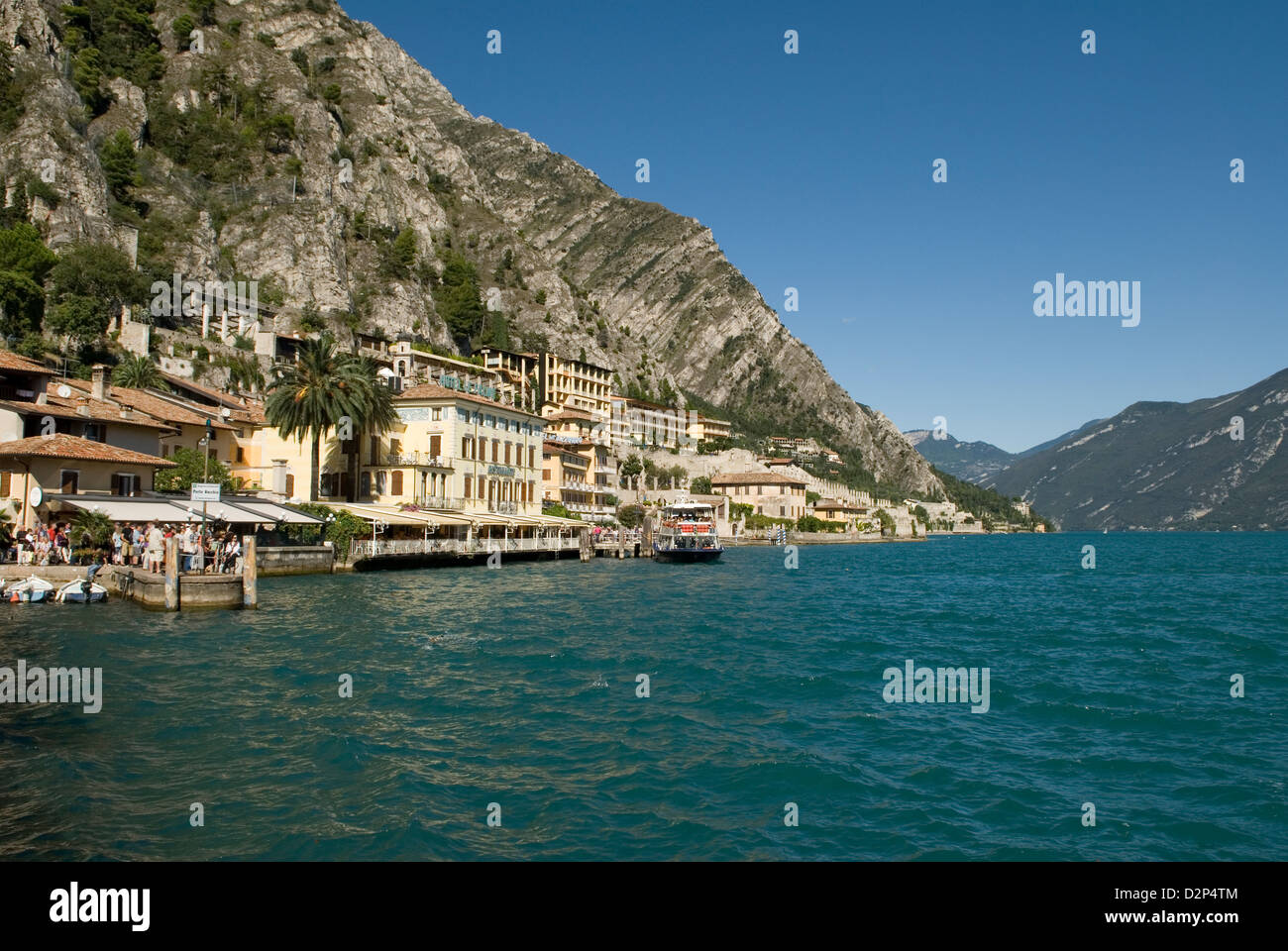 Limone sul Garda Lombardy Italy travel tourism Stock Photo - Alamy