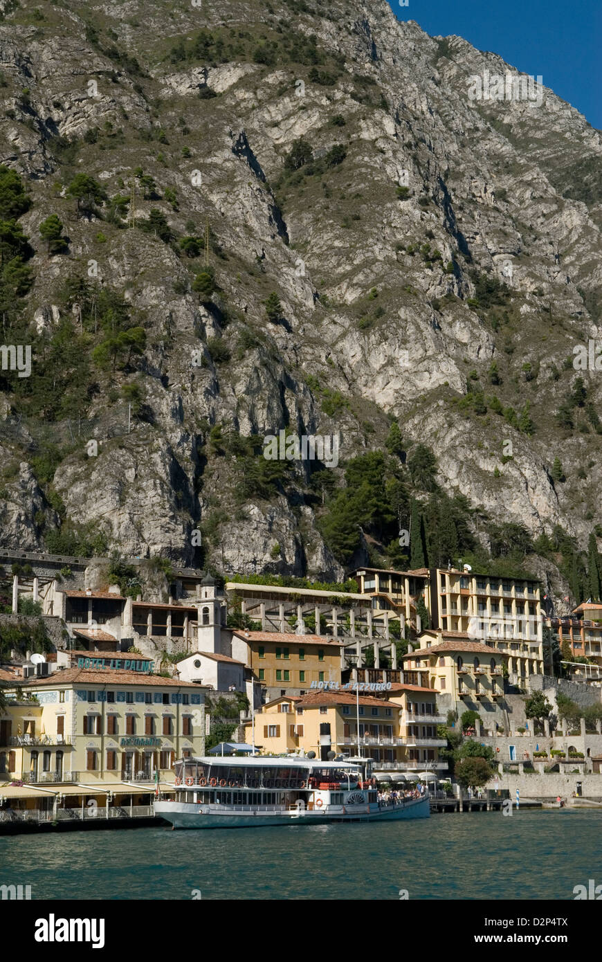 Limone sul Garda Lombardy Italy travel tourism Stock Photo - Alamy