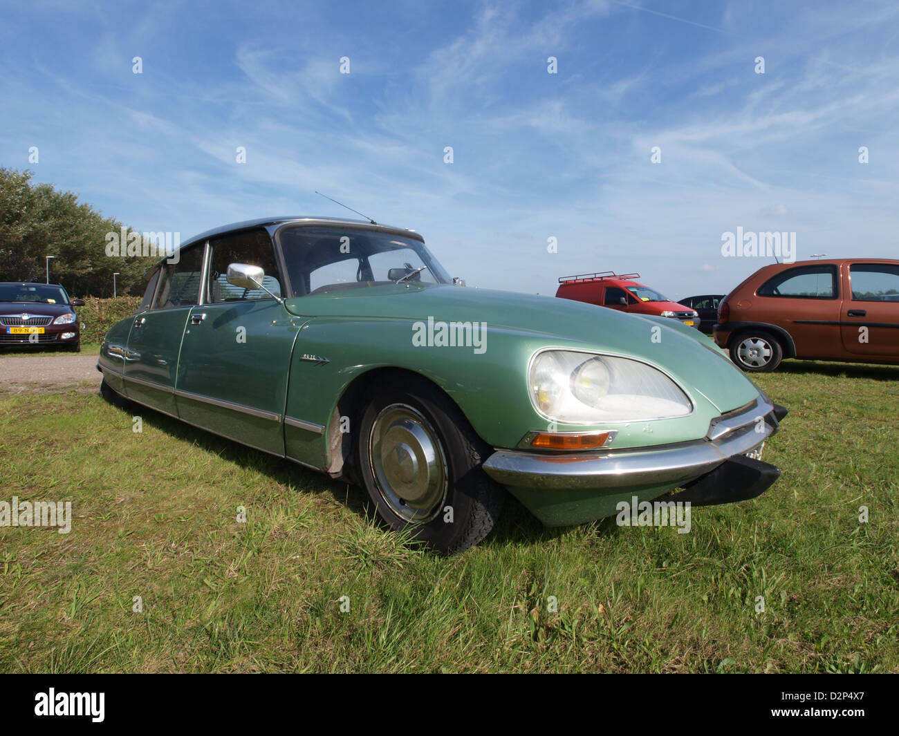 The Citroën DS, an iconic French car, is known for its futuristic design and innovative ...