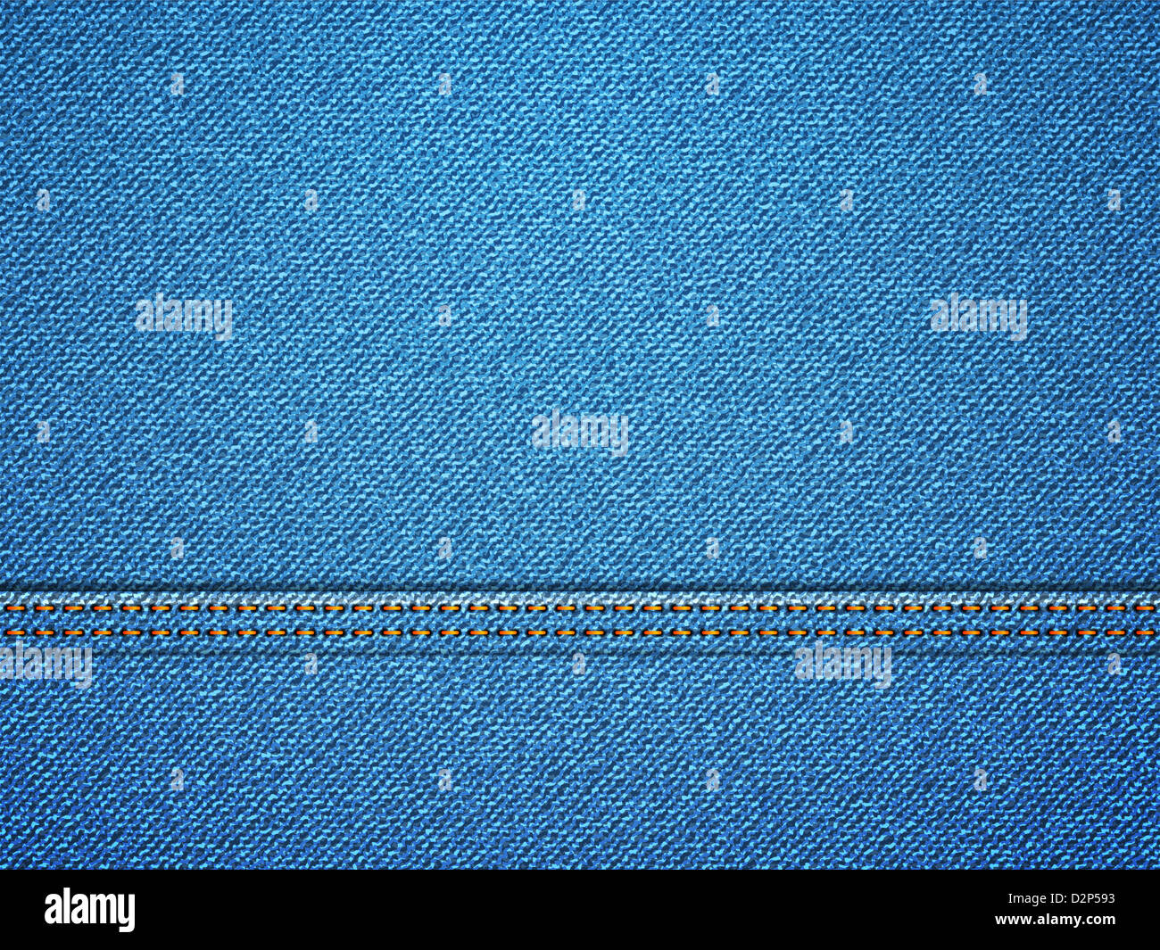 Blue denim background with stitch. Vector illustration Stock Photo - Alamy