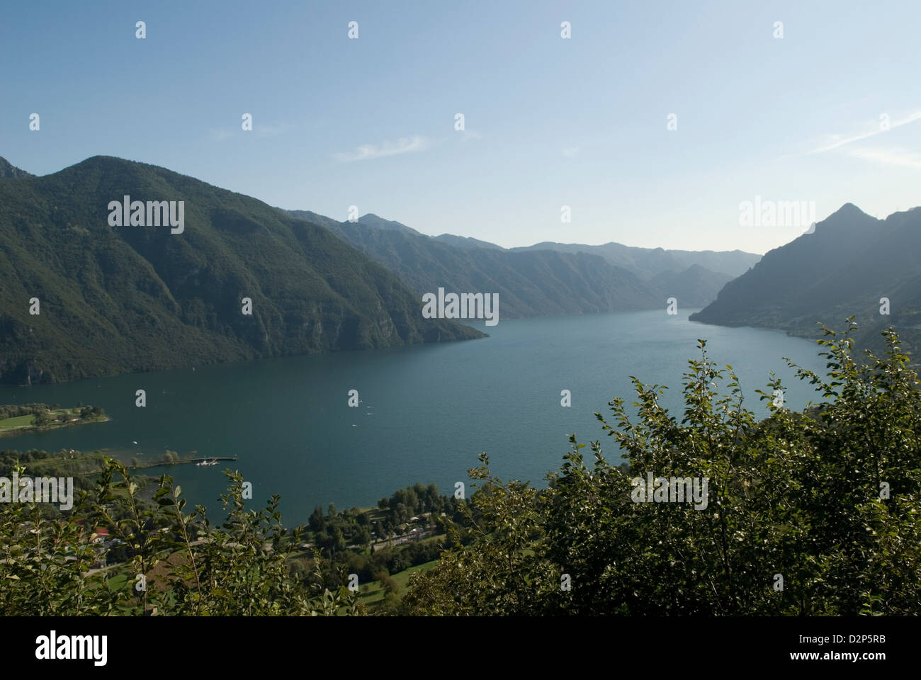 Lake Idro Lombardy Italy travel tourism Stock Photo - Alamy