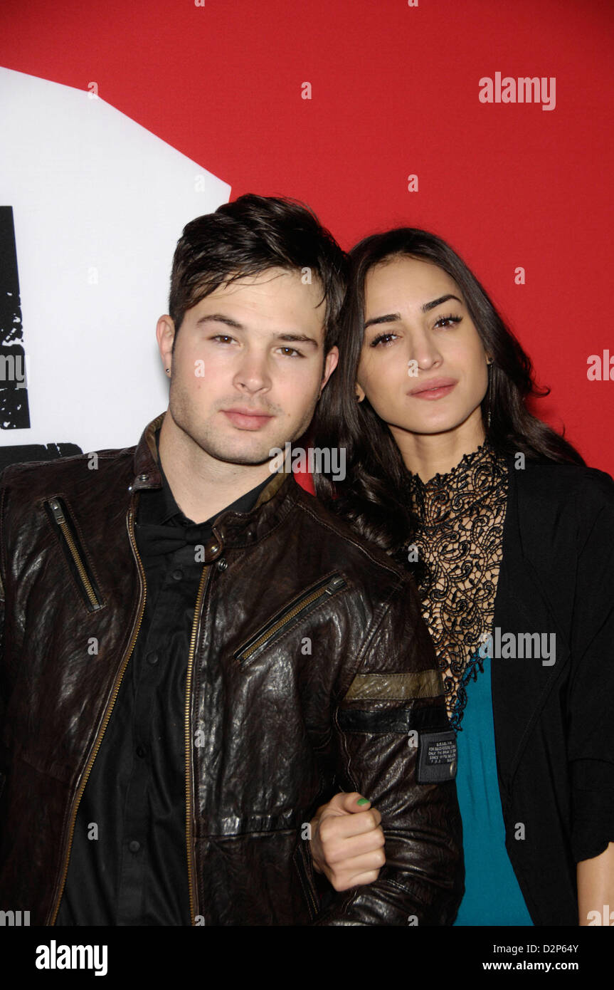 Hollywood, California, USA. 29th January 2013. Kiowa Gordon during the ...