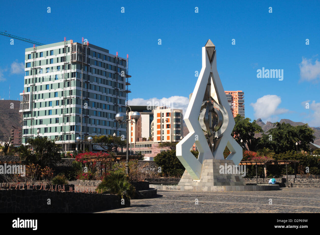 Santa Cruz de Tenerife city pictures Stock Photo - Alamy