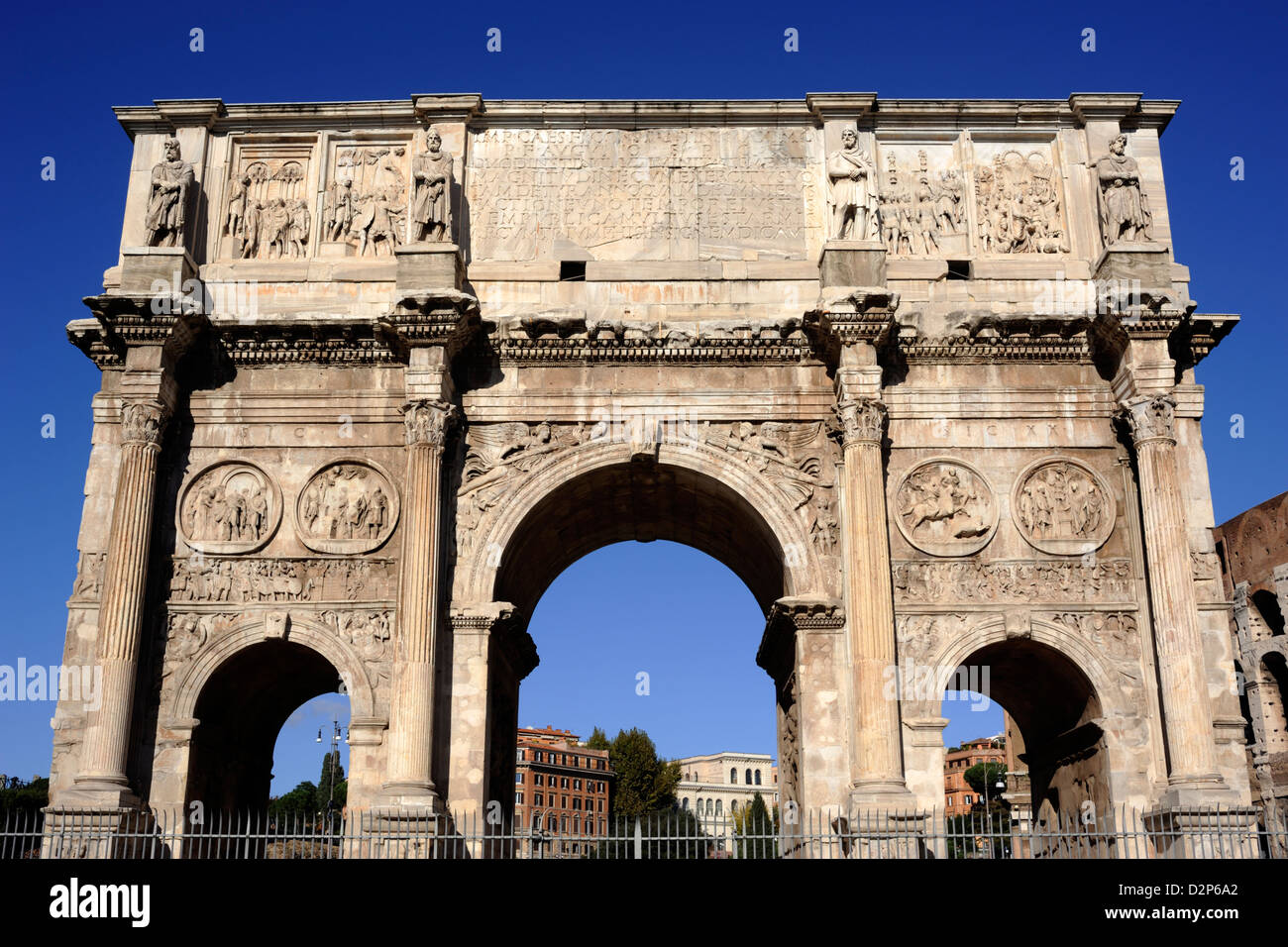 Italy, Rome, arch of Constantine Stock Photo - Alamy