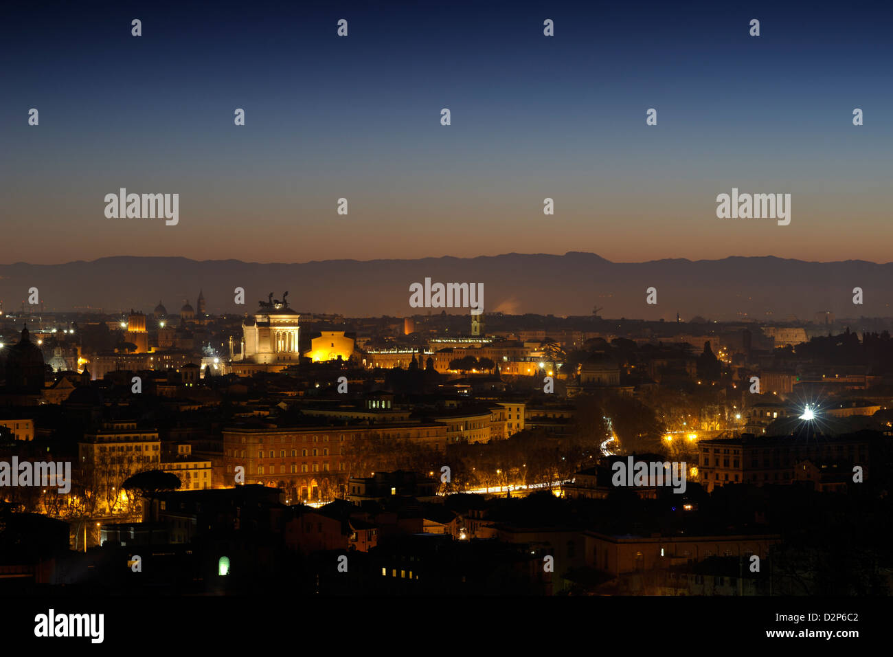 Sunrise over rome from hi-res stock photography and images - Alamy