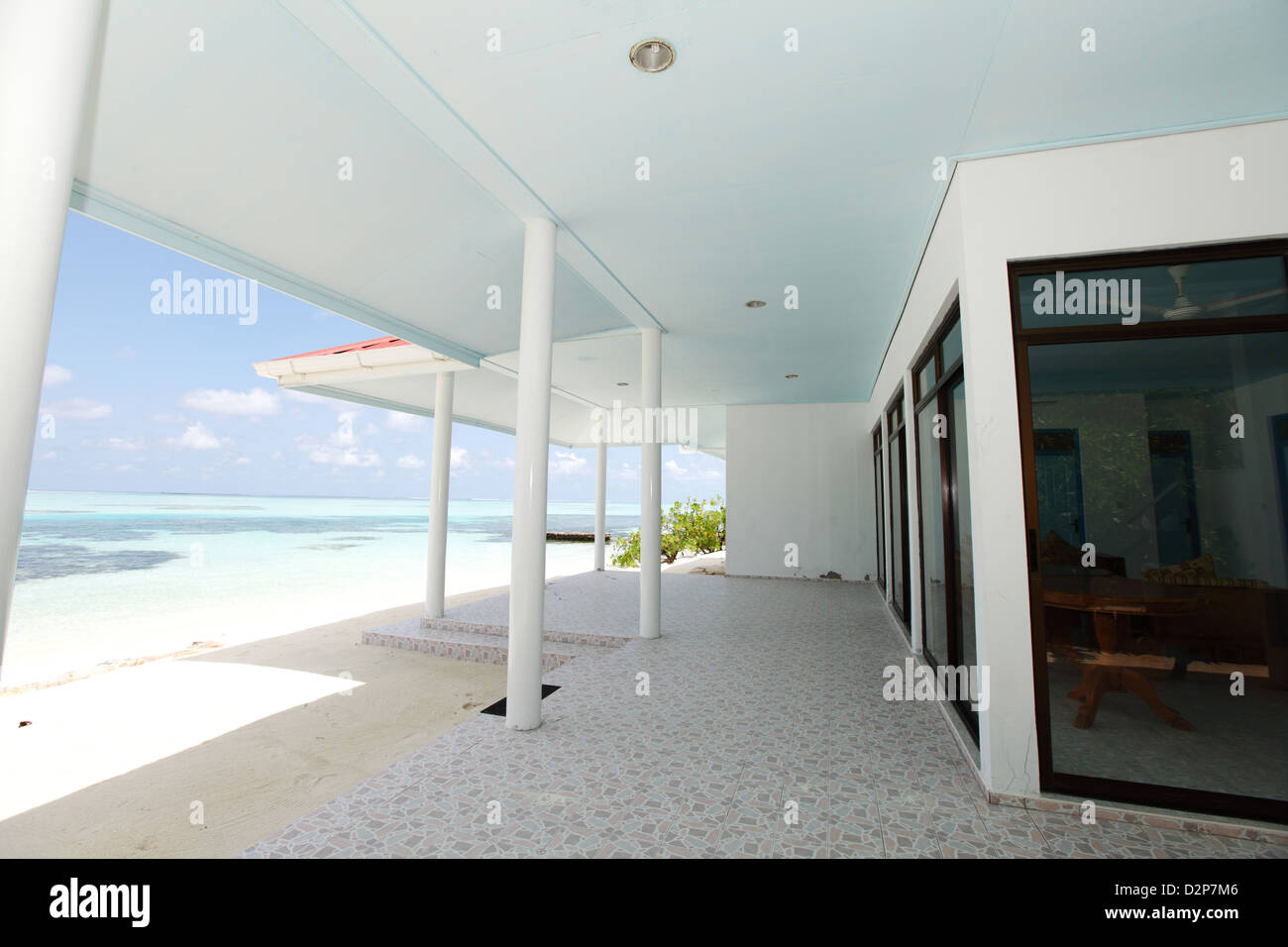 terrace houses on the sea beach Stock Photo - Alamy