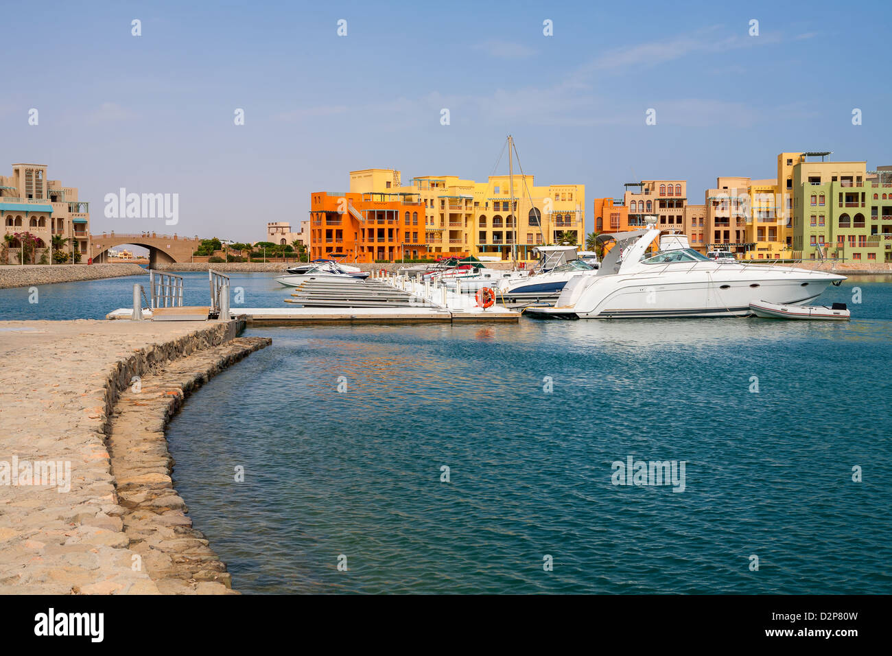 Marina. El Gouna, Egypt Stock Photo - Alamy