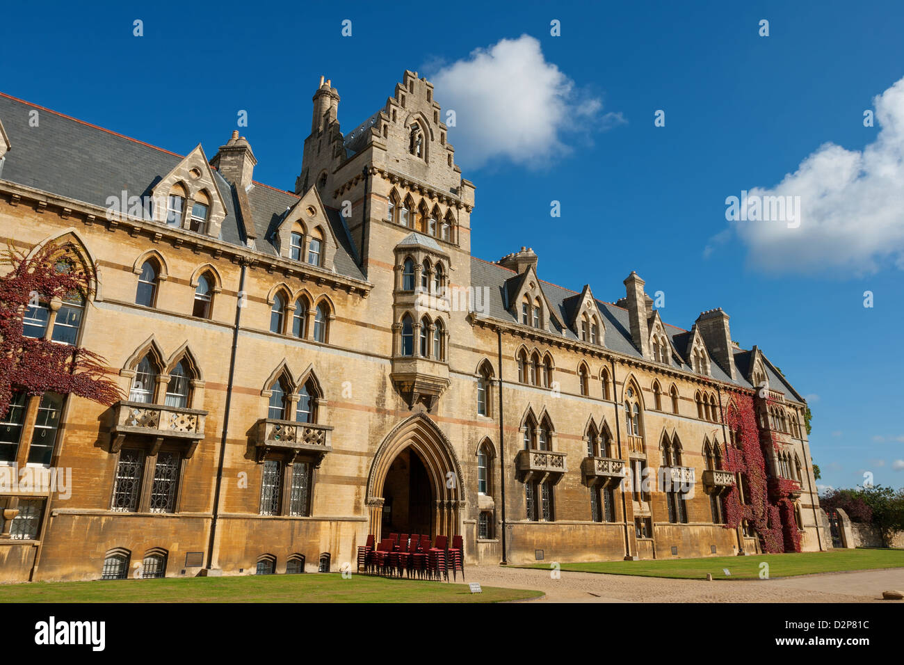 Christ Church college. Oxford, England Stock Photo - Alamy