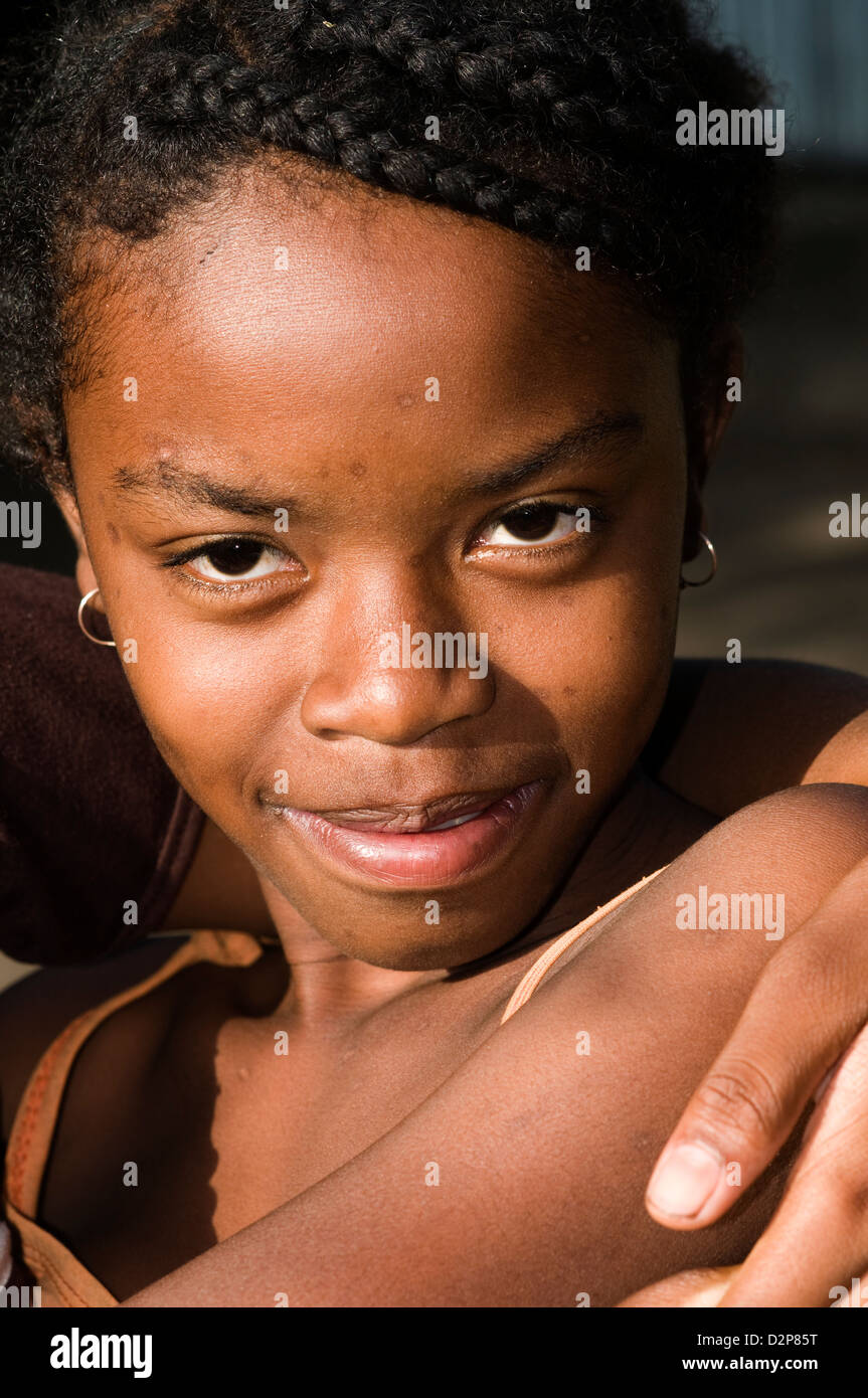 girl in sambava, madagascar Stock Photo - Alamy