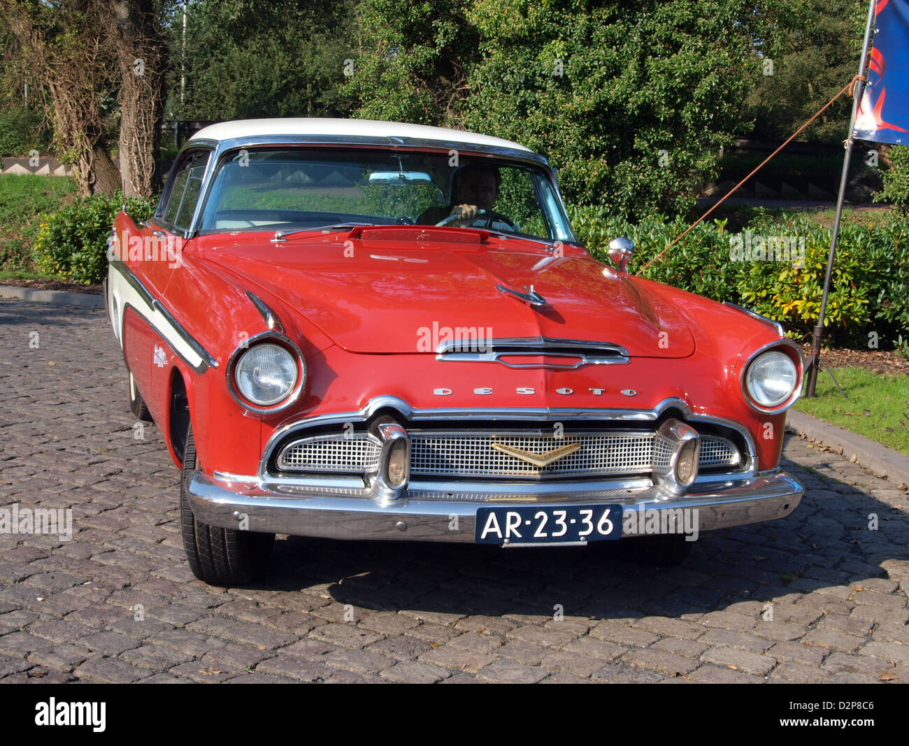 The 1956 DeSoto FireDome is a classic American car, known for its ...