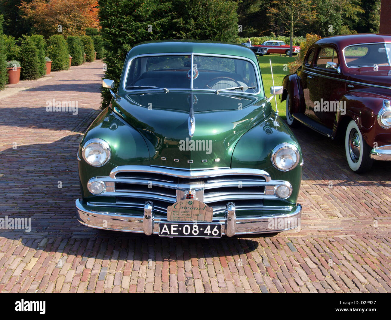 The 1950 Dodge Coronet is an American full-size car with a distinctive ...