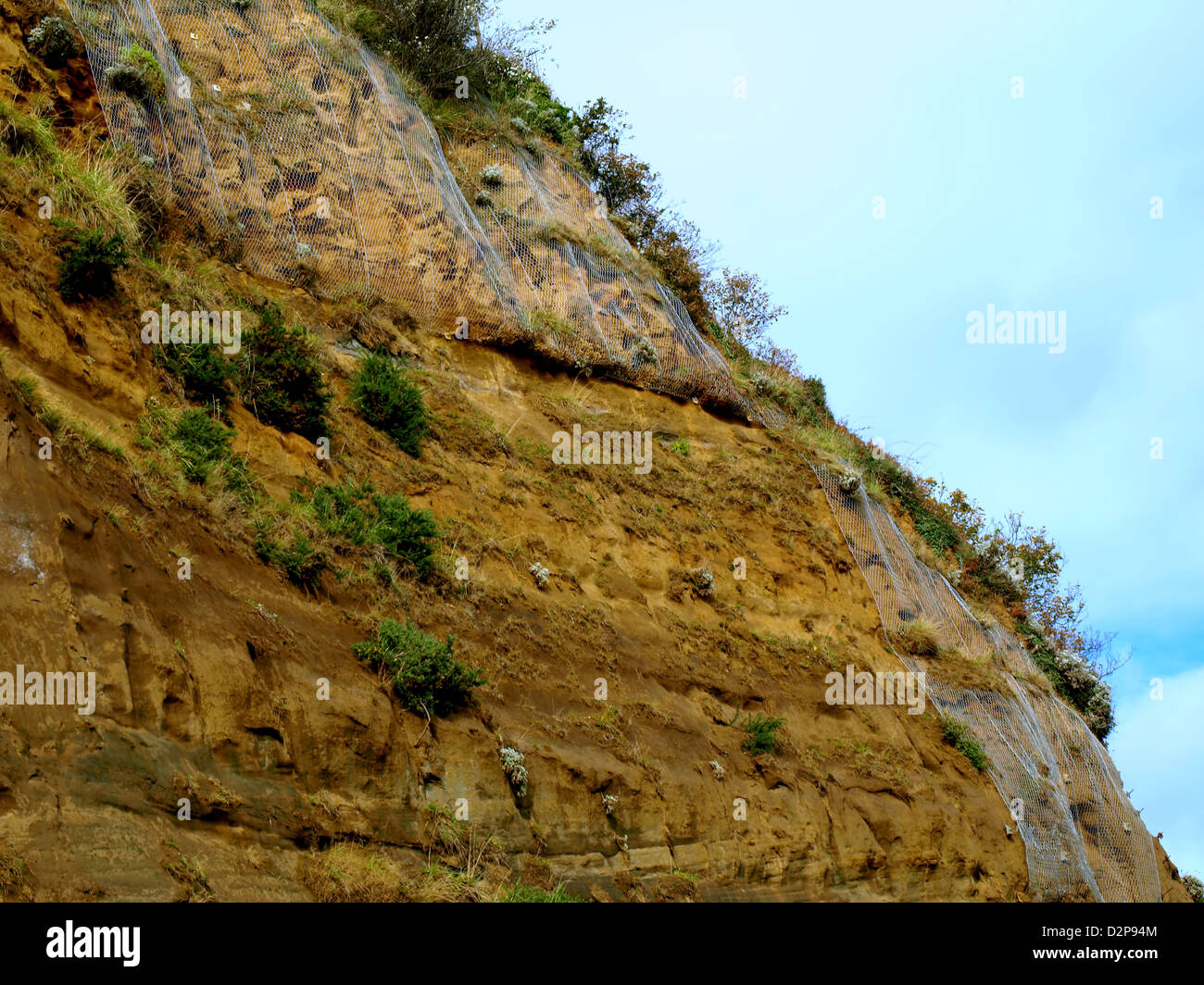 Rock fall netting hi-res stock photography and images - Alamy