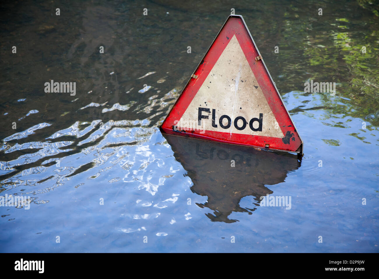 Flood Warning Sign High Resolution Stock Photography and Images - Alamy