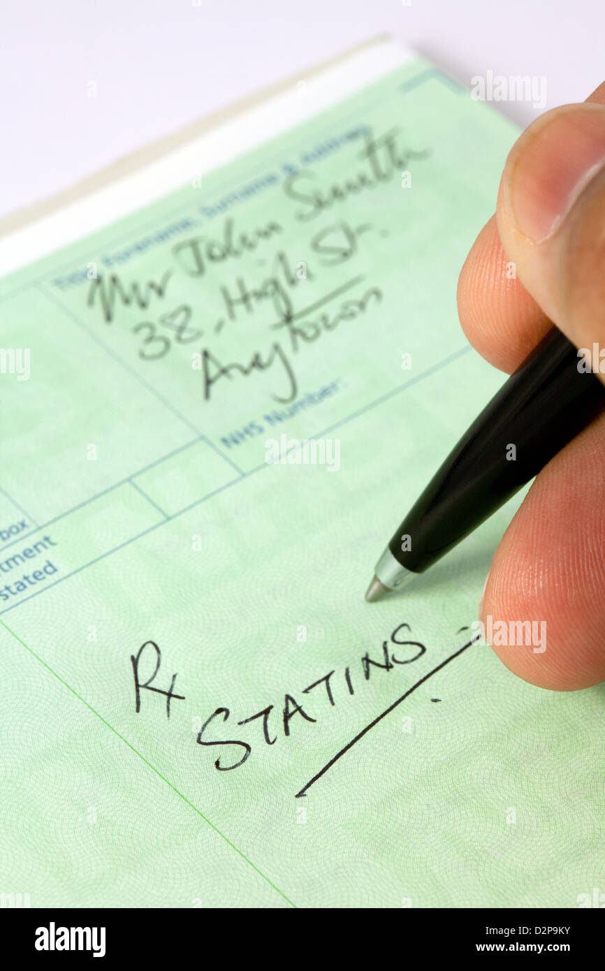 Prescribing statins hi-res stock photography and images - Alamy