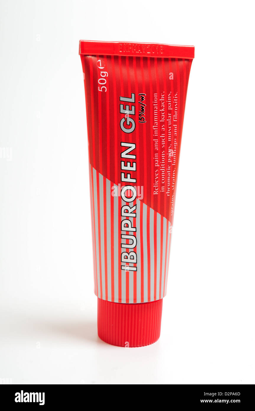 Ibuprofen gel hi-res stock photography and images - Alamy