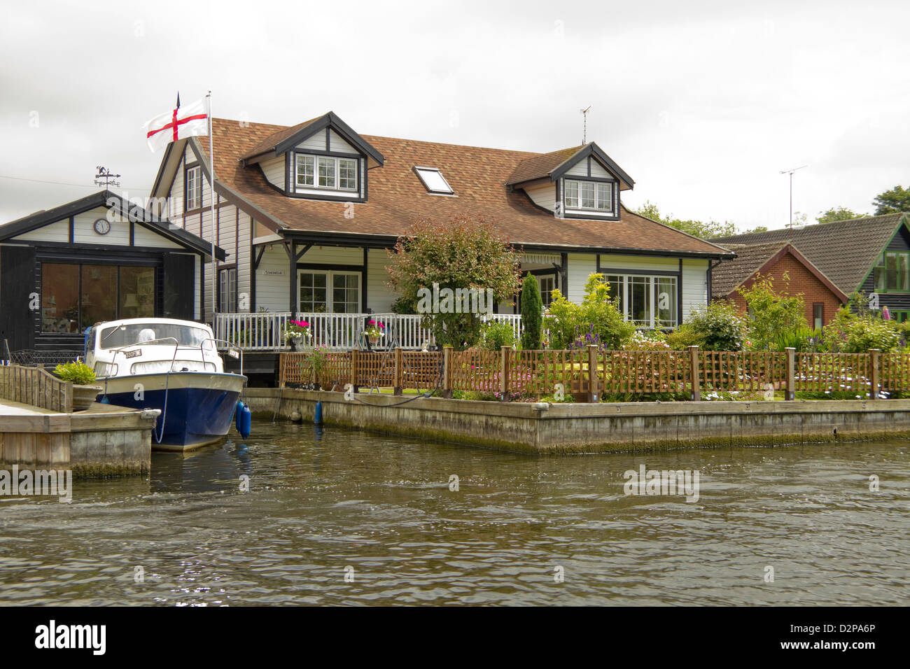 Wroxham is a popular village in East Anglia where bots can be hired for ...