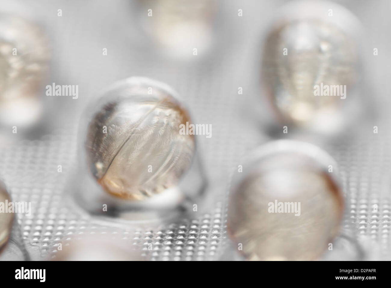 Pills in silver packaging hi-res stock photography and images - Alamy