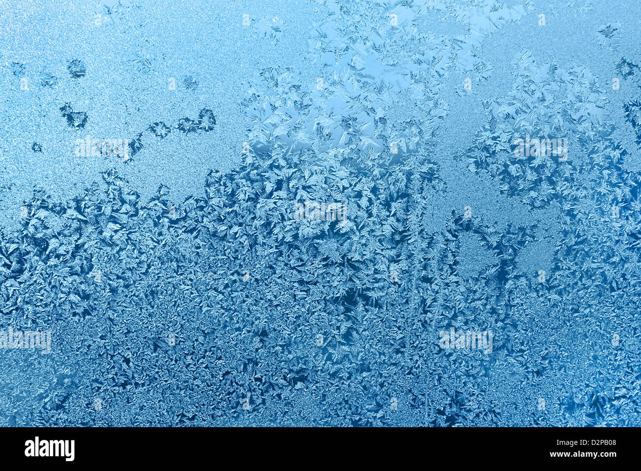 Beautiful ice pattern on winter window glass Stock Photo - Alamy