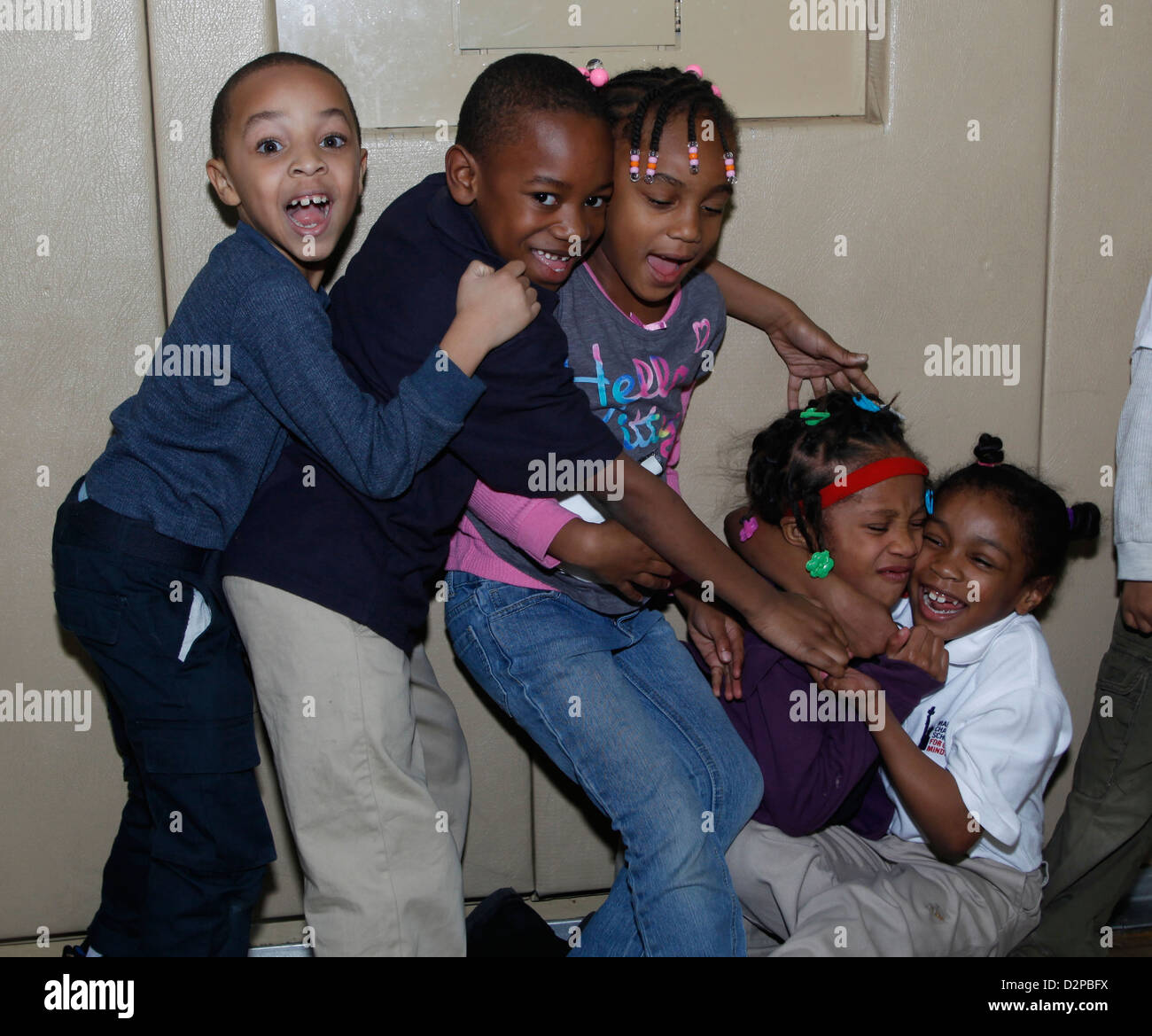 Diverse children playing school hi-res stock photography and images - Alamy