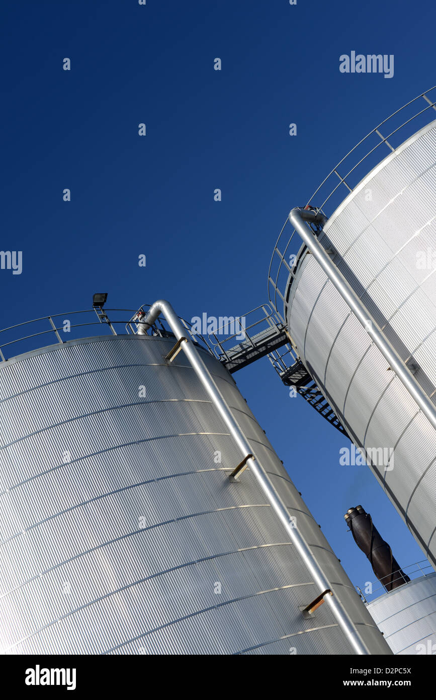 Industrial tank chemical works hi-res stock photography and images - Alamy
