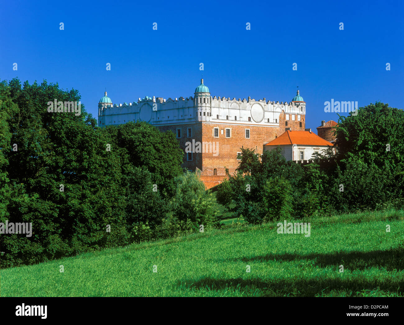 Teutonic Castle in Golub Dobrzyn, Poland Stock Photo - Alamy