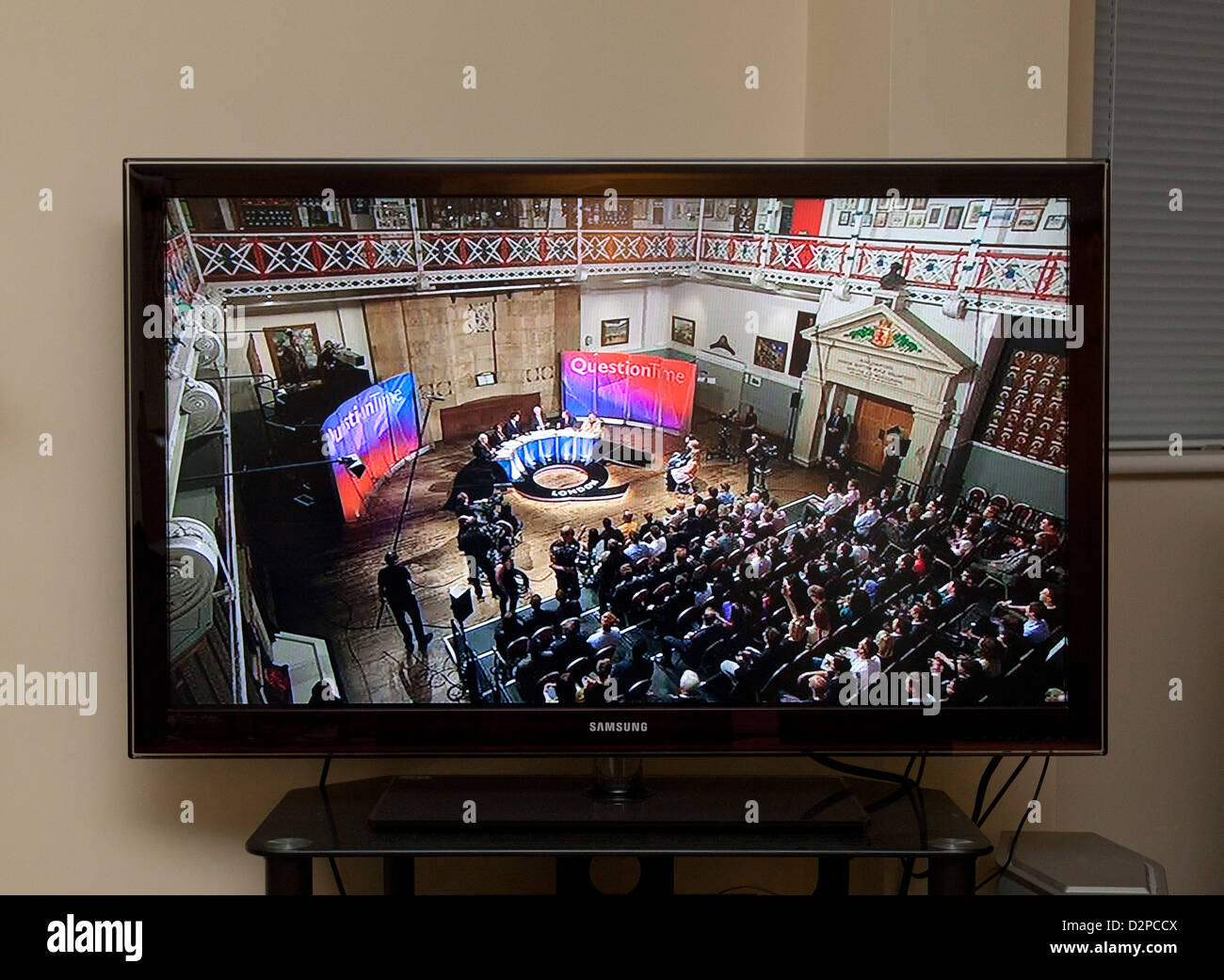 BBC Question Time programme in UK Stock Photo - Alamy