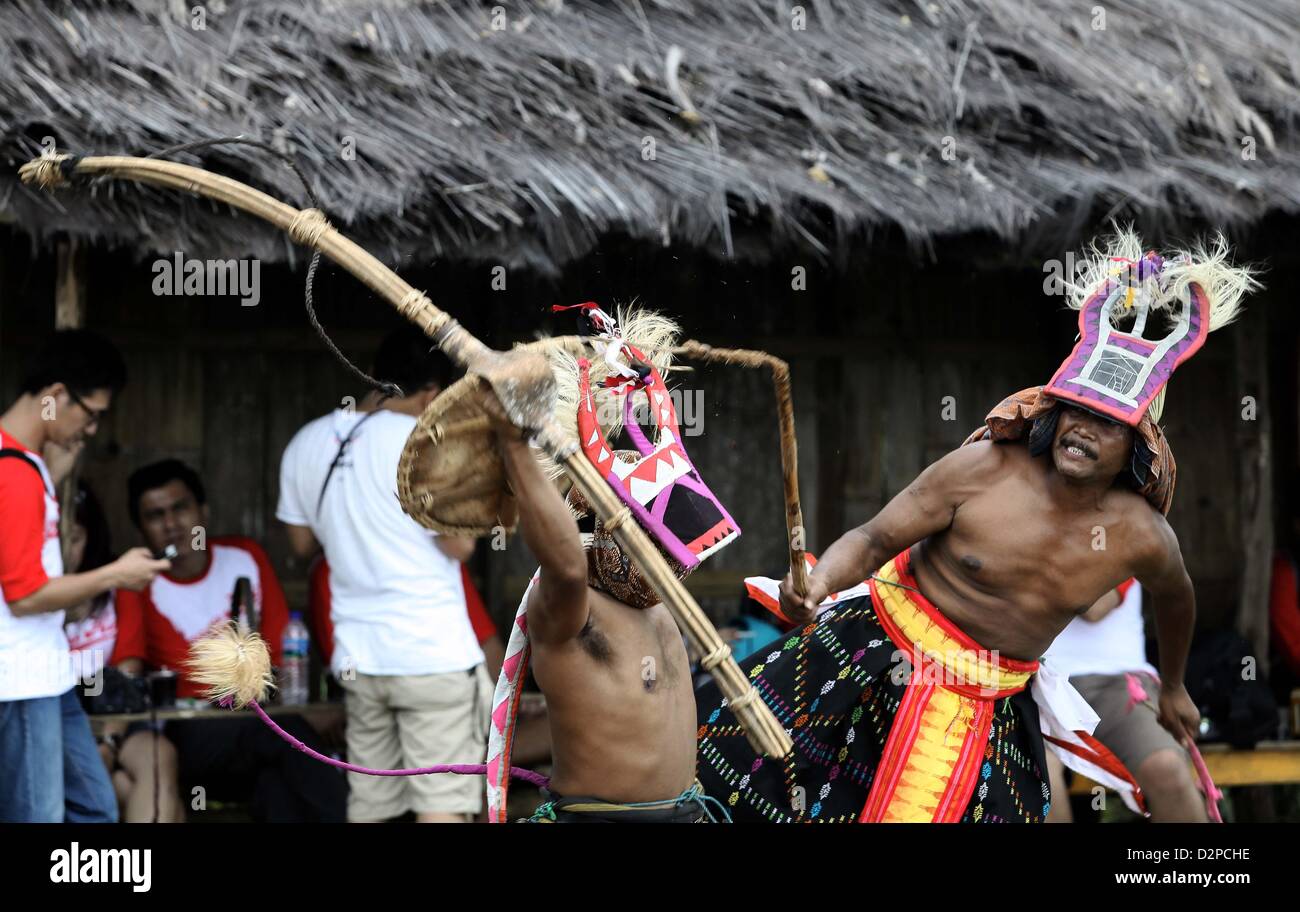 Jan. 30, 2013 - Flores, Indonesia - Melo Village, Flores, Indonesia ...
