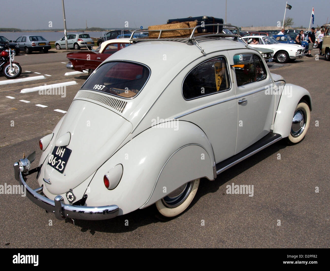 The 1958 Volkswagen 1200, a classic car, is a symbol of 1950s ...