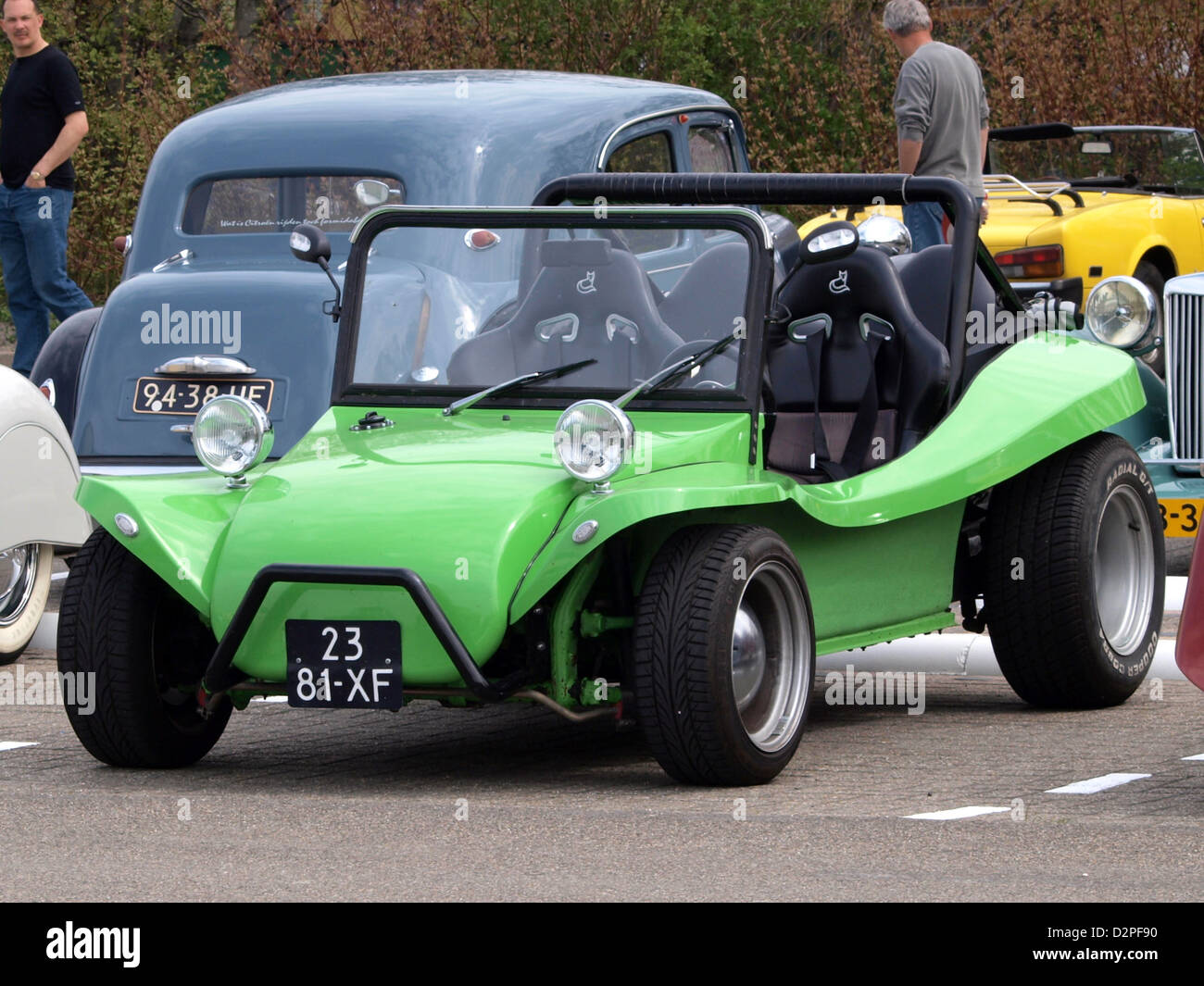 A 1971 Volkswagen Buggy, a lightweight and fun off-road vehicle known ...